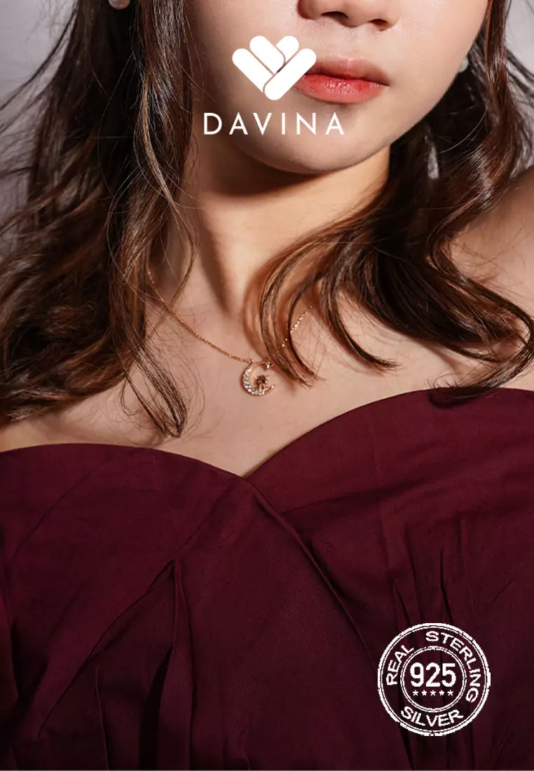 Jual DAVINA Jewelry DAVINA Ladies Chinese Zodiac Necklace Rose Gold ...