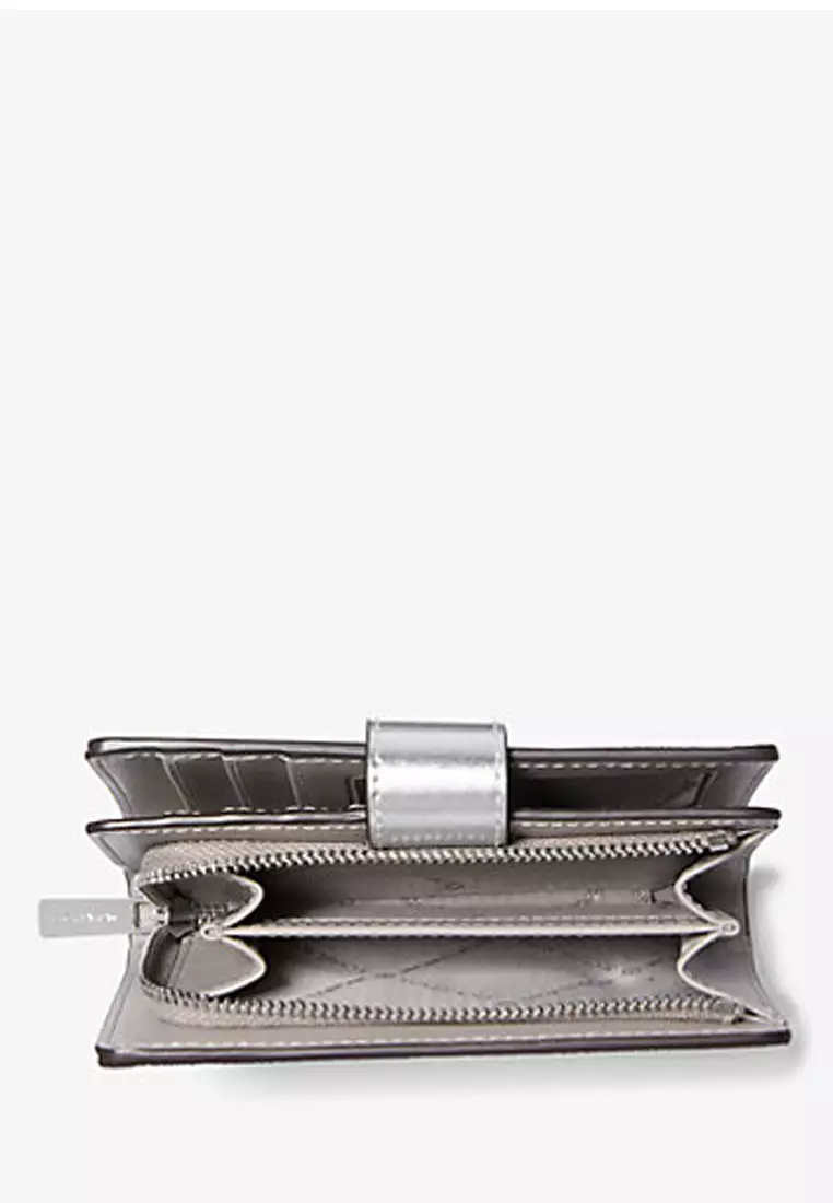 Buy Michael Kors Jet Set Travel Medium Logo Bi-Fold Wallet Online ...