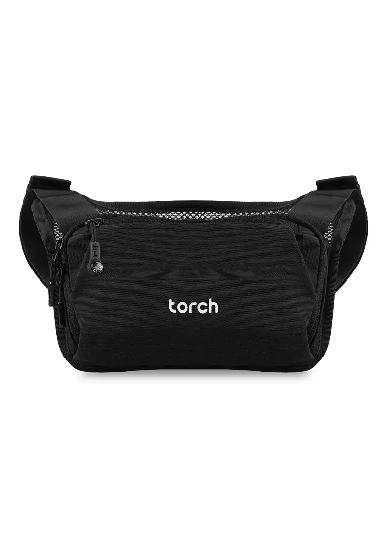 Jual TORCH.ID Torch Ran Black Sling Bag Original 2025 | ZALORA Indonesia