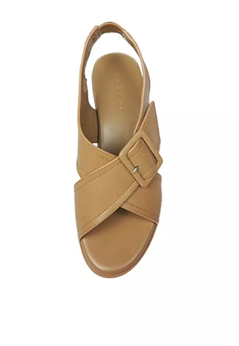 Jual Andrew Andrew Shoes Felicia Khaki Original 2026 | ZALORA Indonesia