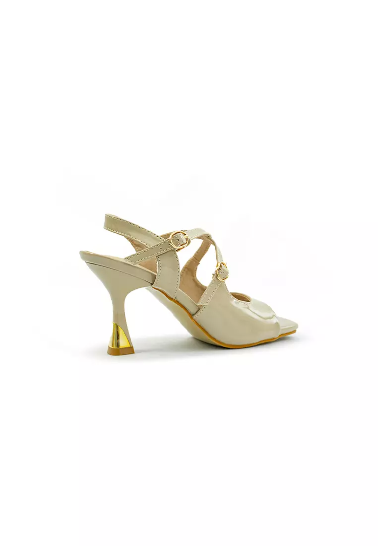 Buy Mario D' boro Runway Women's Heeled Sandals LY 29119 - Taupe C80 ...