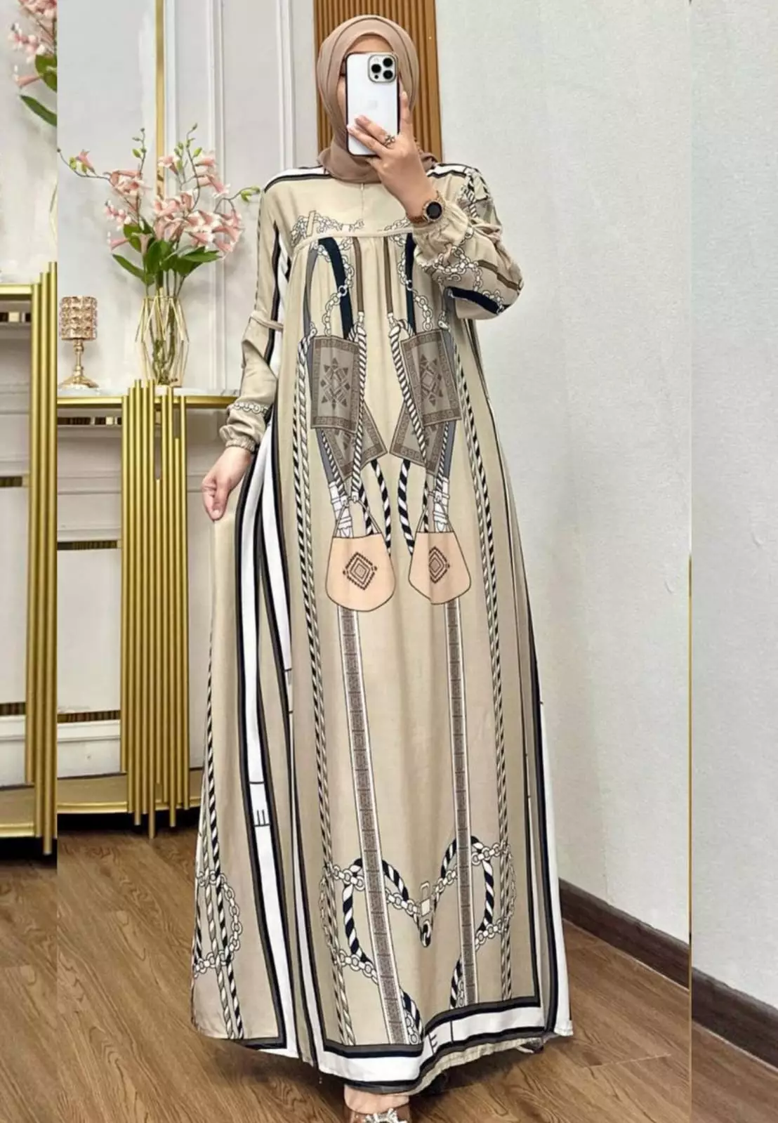 Jual Elegant Batik Dress Avhina Coksu | Long Dress | Gamis Modern ...