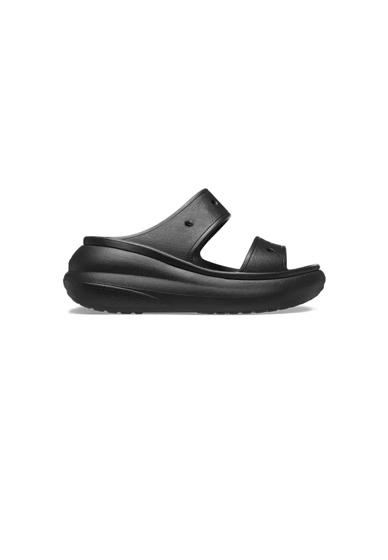 Buy Crocs Classic Crush Sandal in Black 2025 Online | ZALORA Philippines