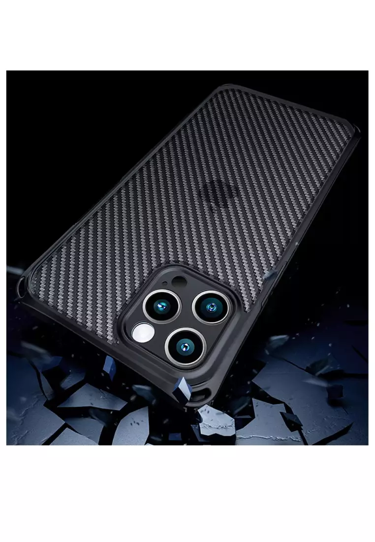 Buy MobileHub iPhone 13 Pro (6.1) XUNDD Carbon Fiber Pioneer Case ...