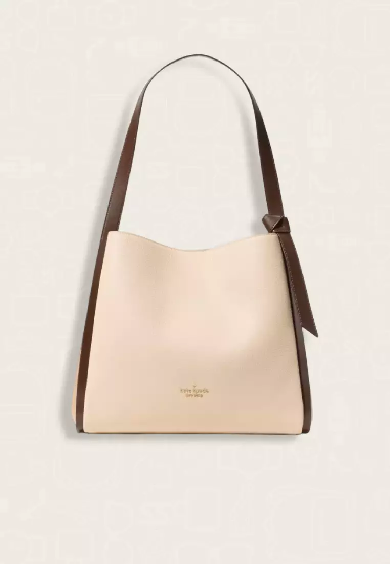 Jual Kate Spade Kate Spade Knott Colorblock Large Carryall Milk Glass ...