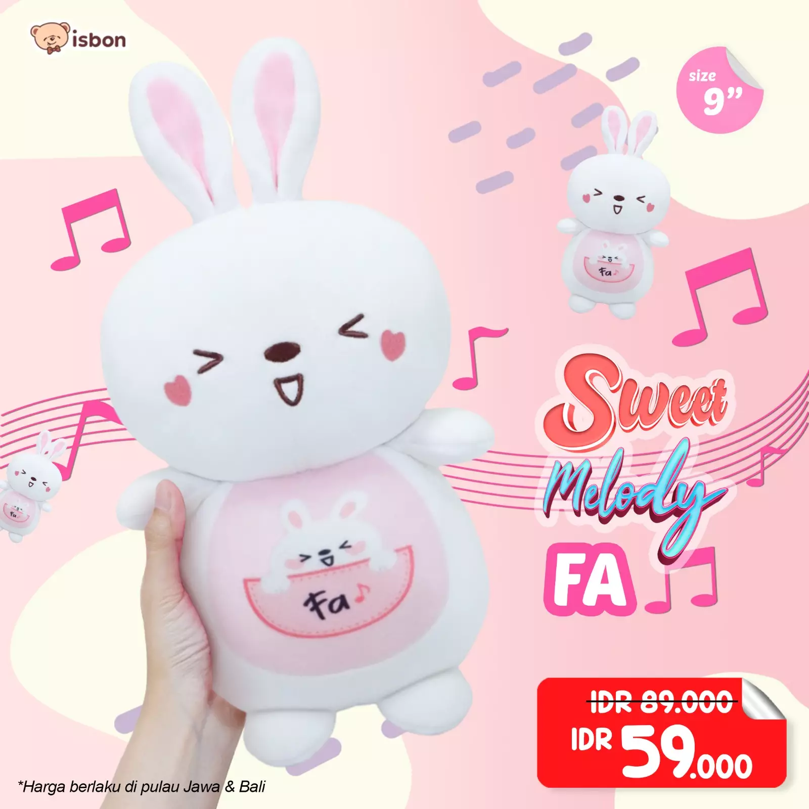 Jual Istana Boneka Boneka Bayi Sweet Melody Karakter Hewan Do Re Mi ...