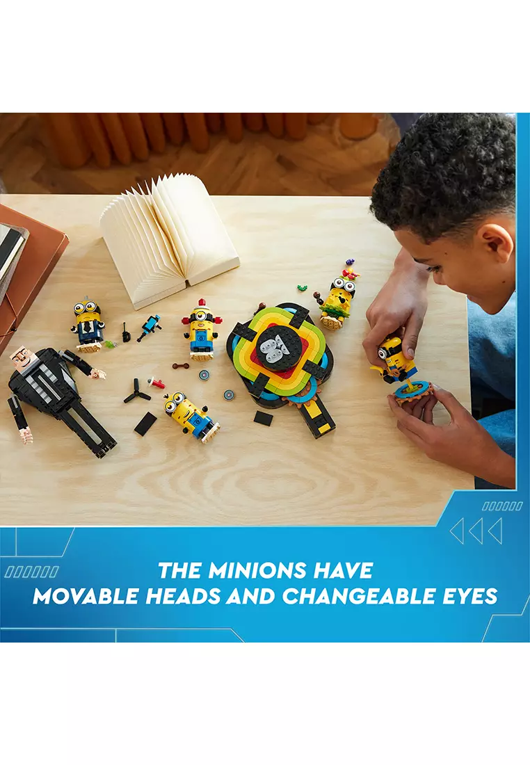 Buy LEGO® Despicable Me 4 75582 Brick-Built Gru and Minions, Age 9 ...