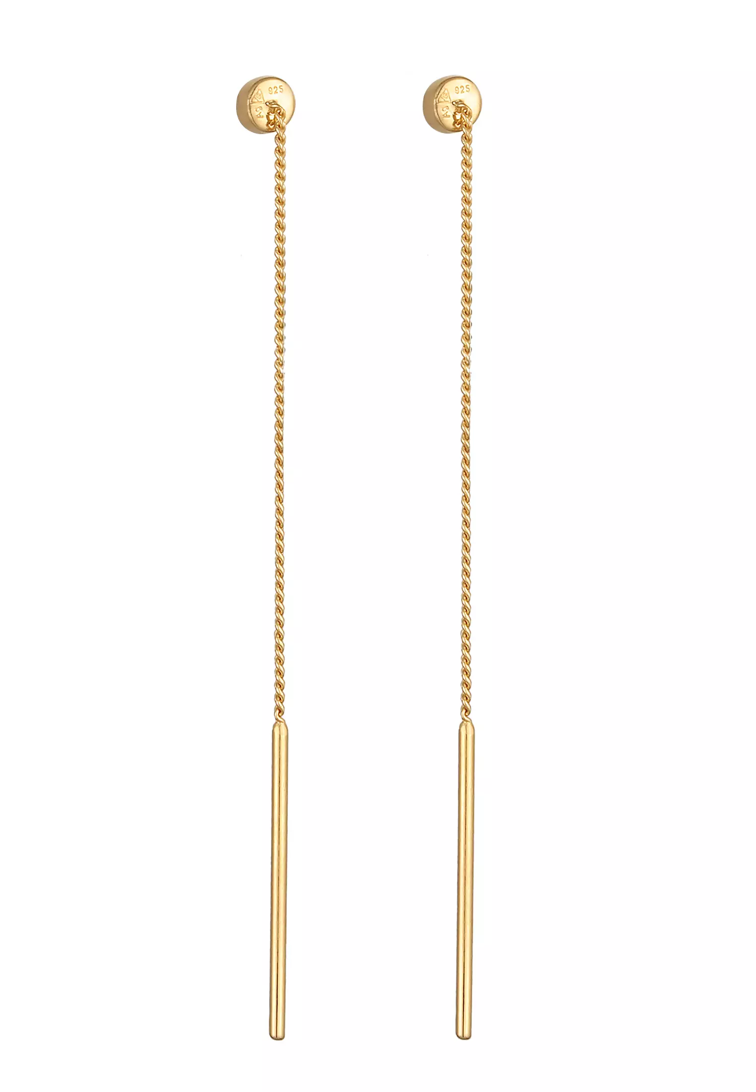 Buy ELLI GERMANY Delicate Swarovski® Crystal Earrings – Gold-Plated ...