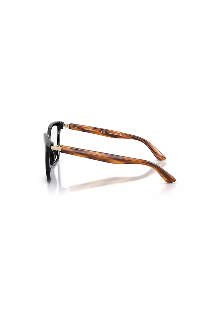 Buy Emporio Armani Women Cat Eye Frame Black Clip On Sunglasses, Blue ...