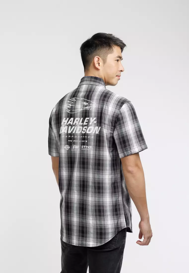 Buy Harley-Davidson Harley-Davidson Screamin' Eagle® Short Sleeve Shirt Online | ZALORA Malaysia