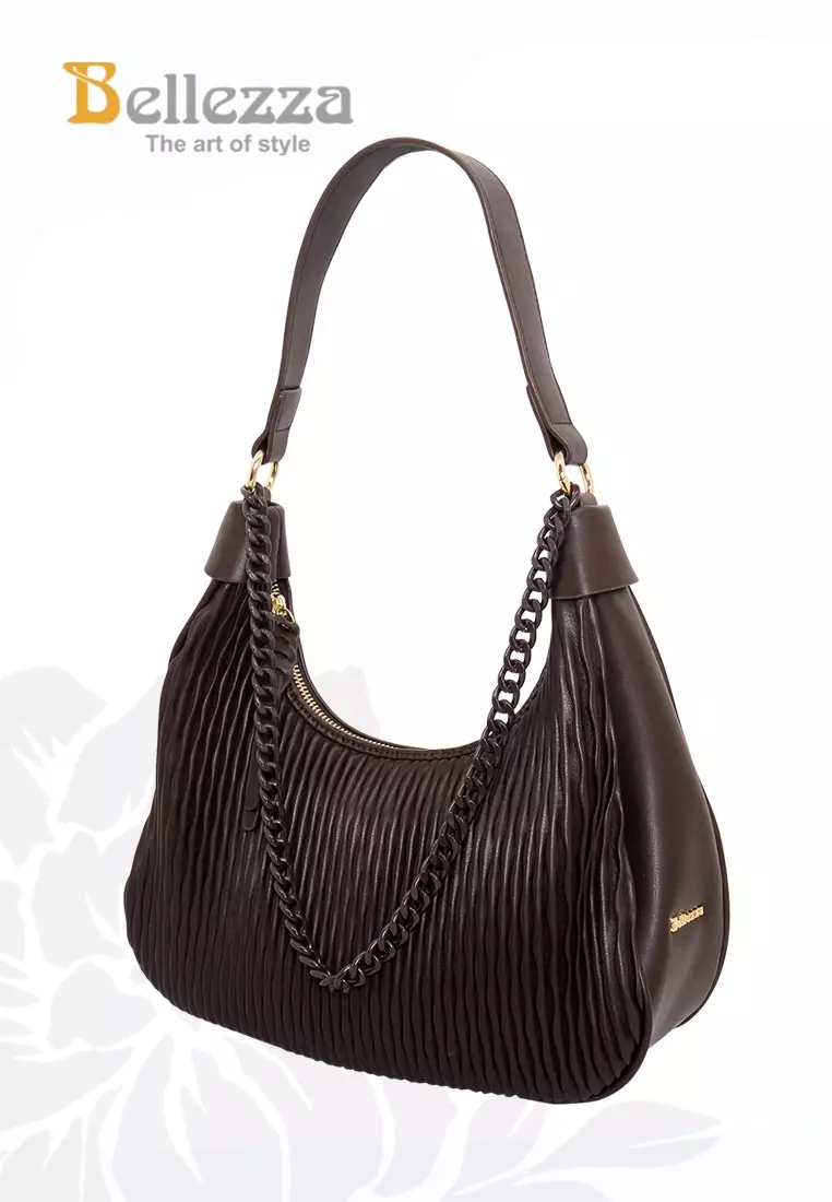 Jual Bellezza Bellezza Shoulder Bag 24067-38 Brown Original 2025 ...