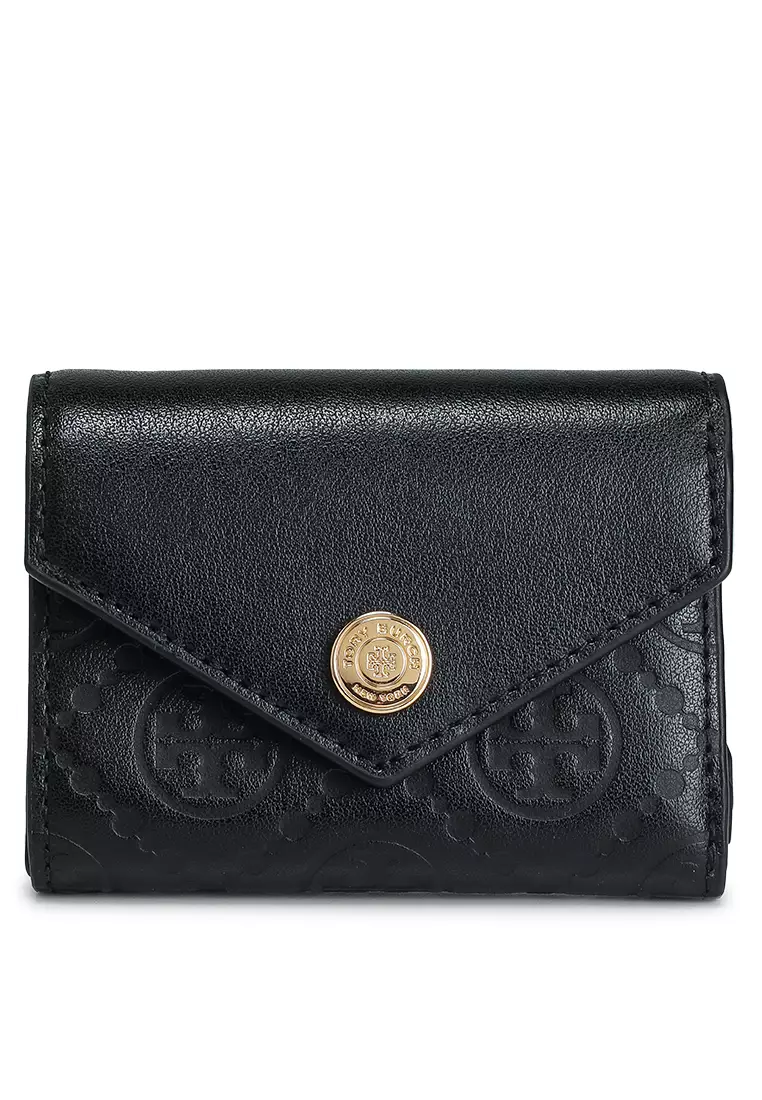 tory burch monogram pattern wallet