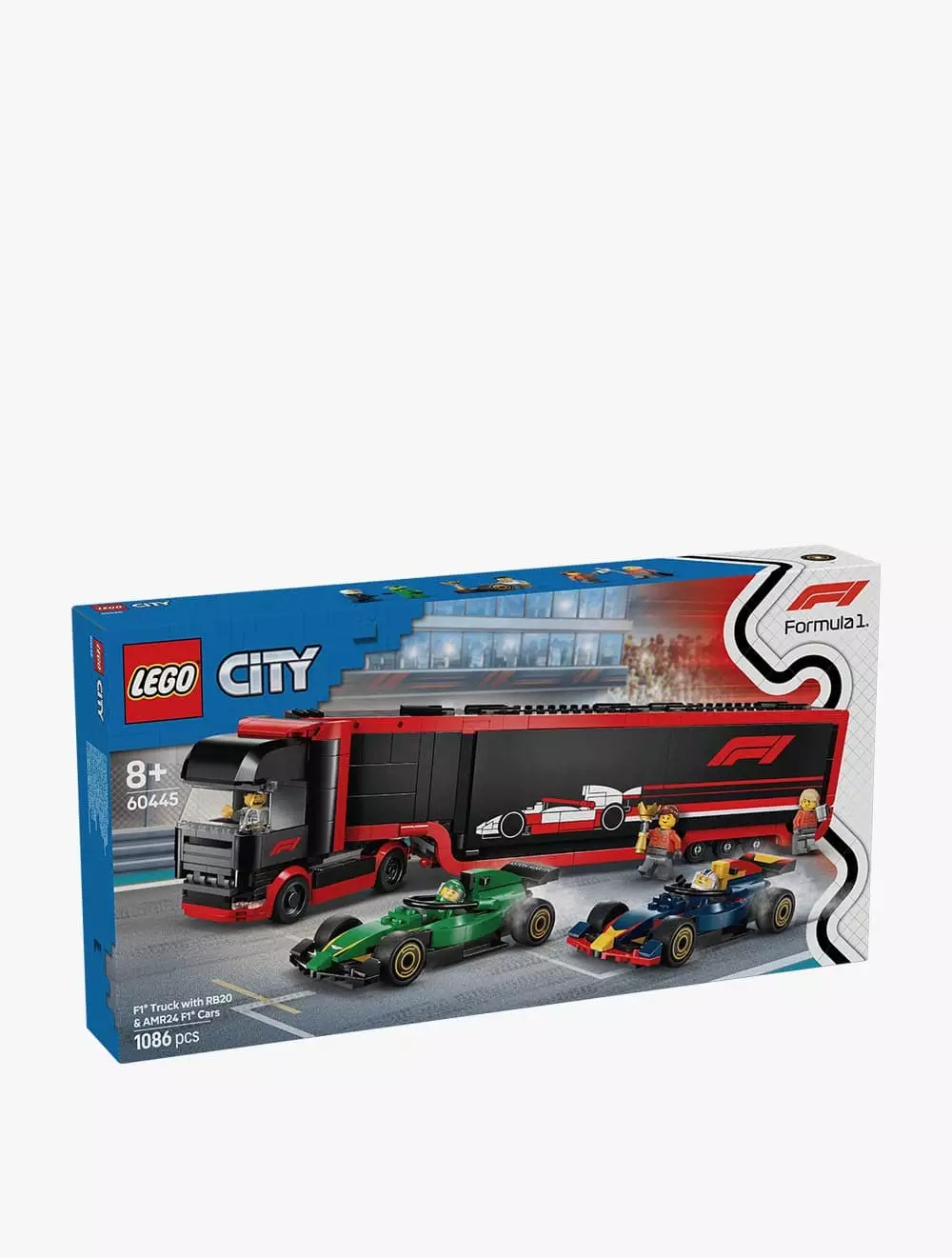 Jual Lego LEGO® City F1® Truck with RB20 & AMR24 F1® Cars - 60445 ...