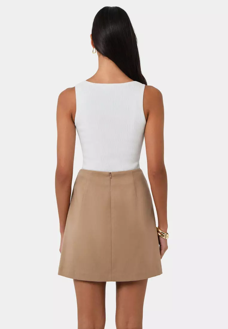 Buy FORCAST Kiya Panel Skirt 2026 Online | ZALORA