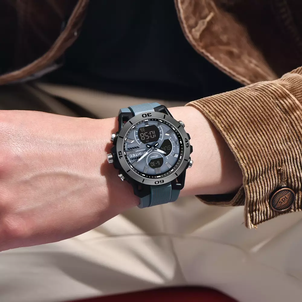 Jual Digitec Digitec Jam Tangan Pria - Grey - Rubber - DA-2134T-GY-3B ...