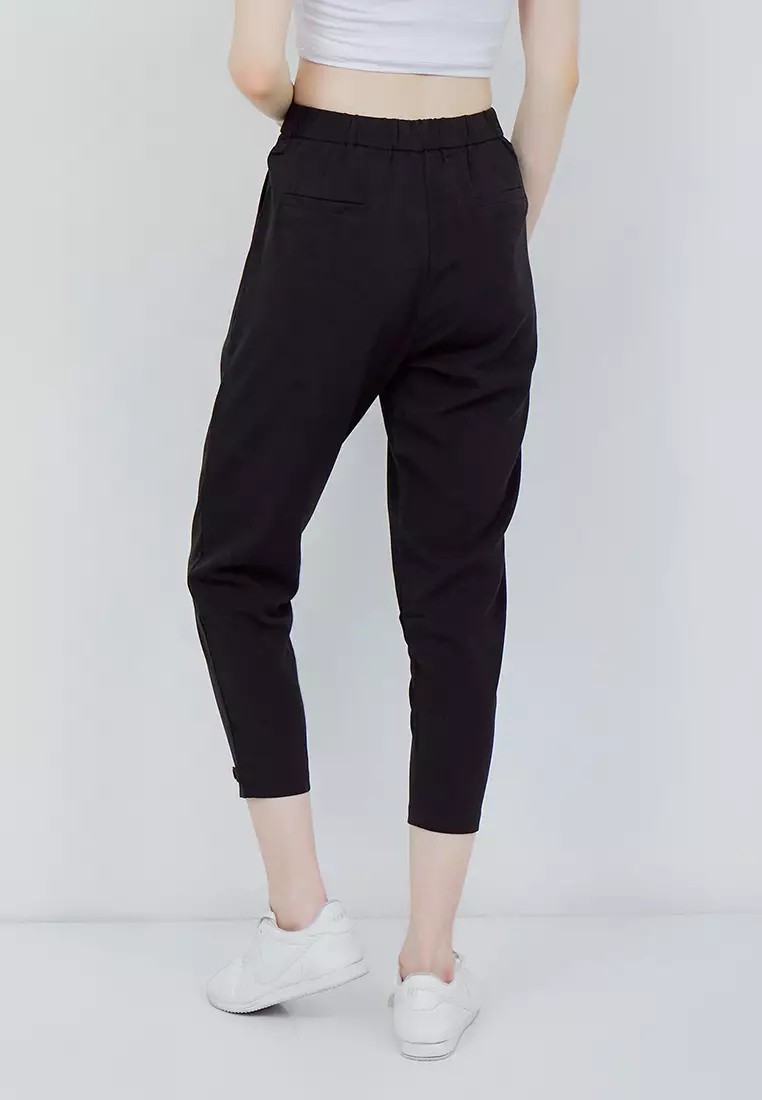Jual Odiva Woman ANKLE LENGTH PANTS BLACK Original 2025 | ZALORA ...