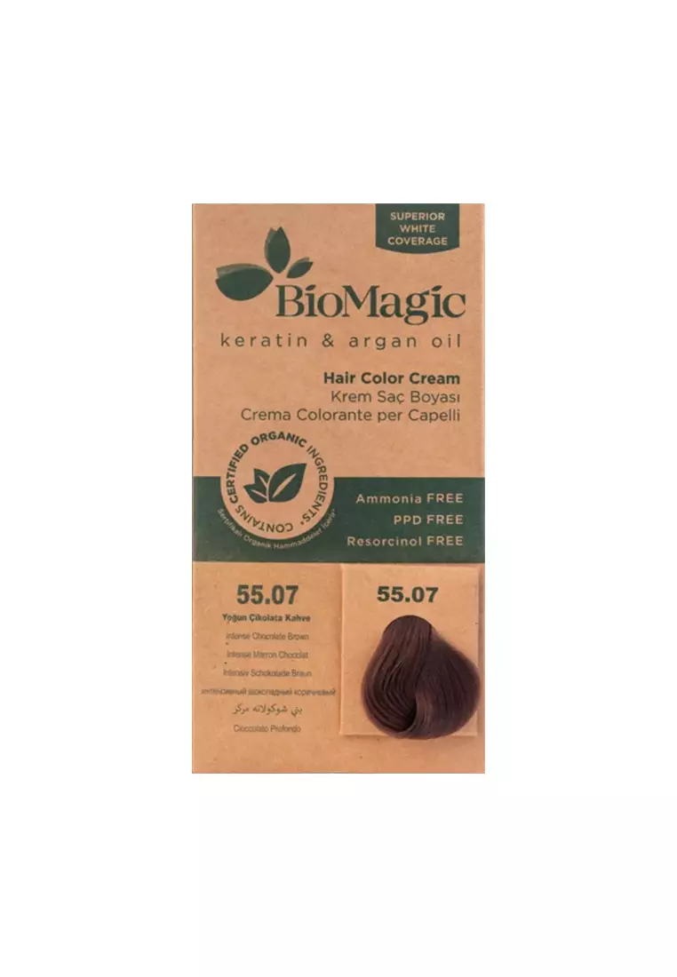 Buy BioMagic BioMagic Organic Hair Color Intense Chocolate Brown (55.07 ...