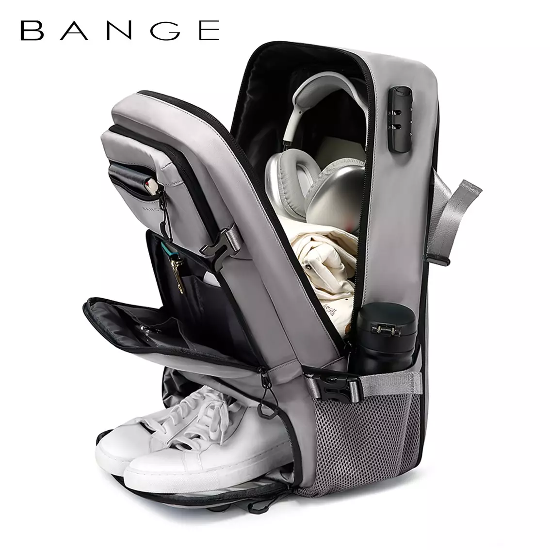 Jual Bange BANGE Tas Ransel Laptop pria Backpack Waterproof Lock 15.6 ...