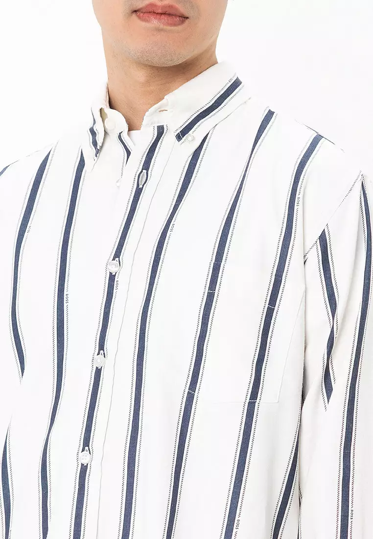 Buy BOSS Lambey Shirt - BOSS Orange 2025 Online | ZALORA