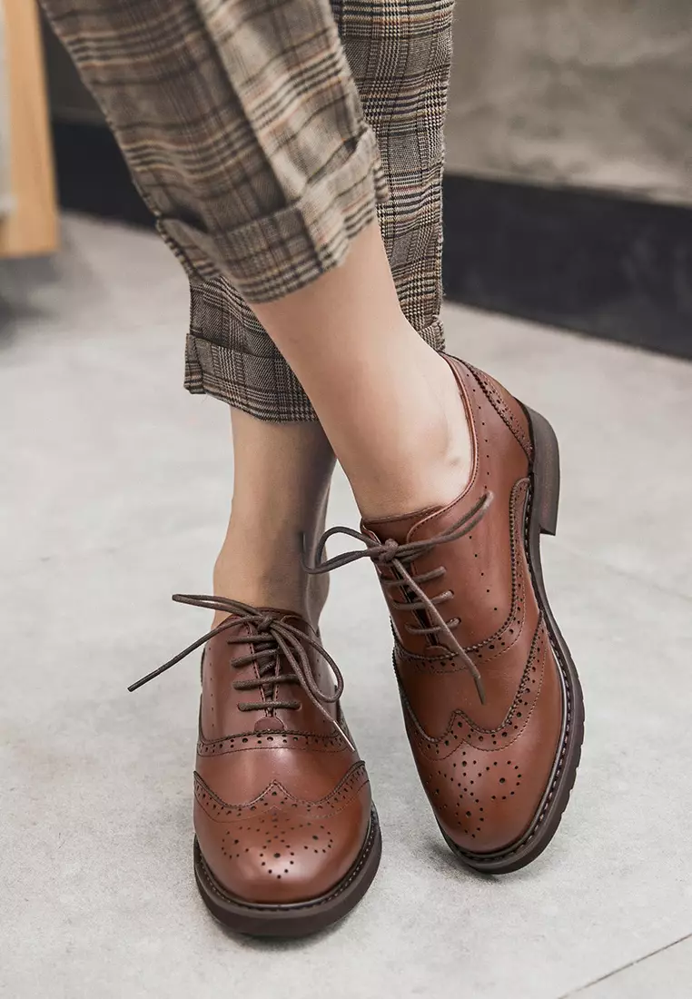 Buy Twenty Eight Shoes Leather Classic Oxford Shoes YM21069 2025 Online ...