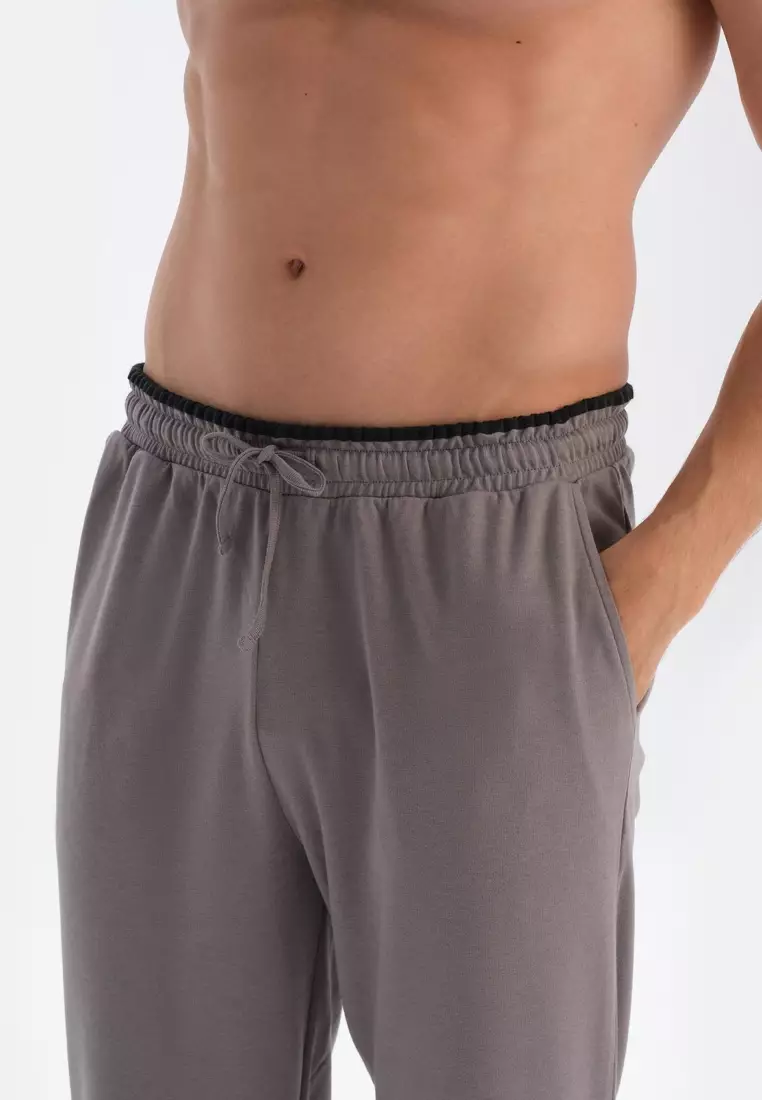 Buy DAGİ Smoke Celliant T-Shirt & Trousers Set, Crew Neck, Regular Fit ...