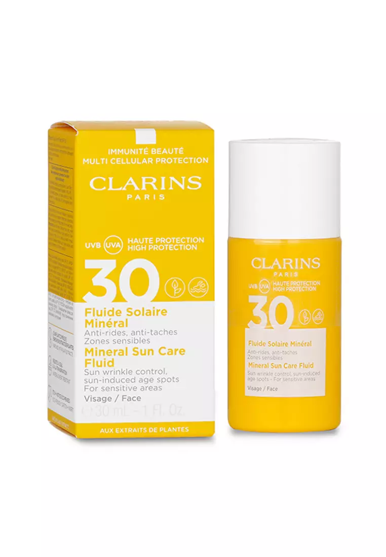 Buy Clarins CLARINS - Mineral Sun Care Fluid For Face SPF 30 - For ...