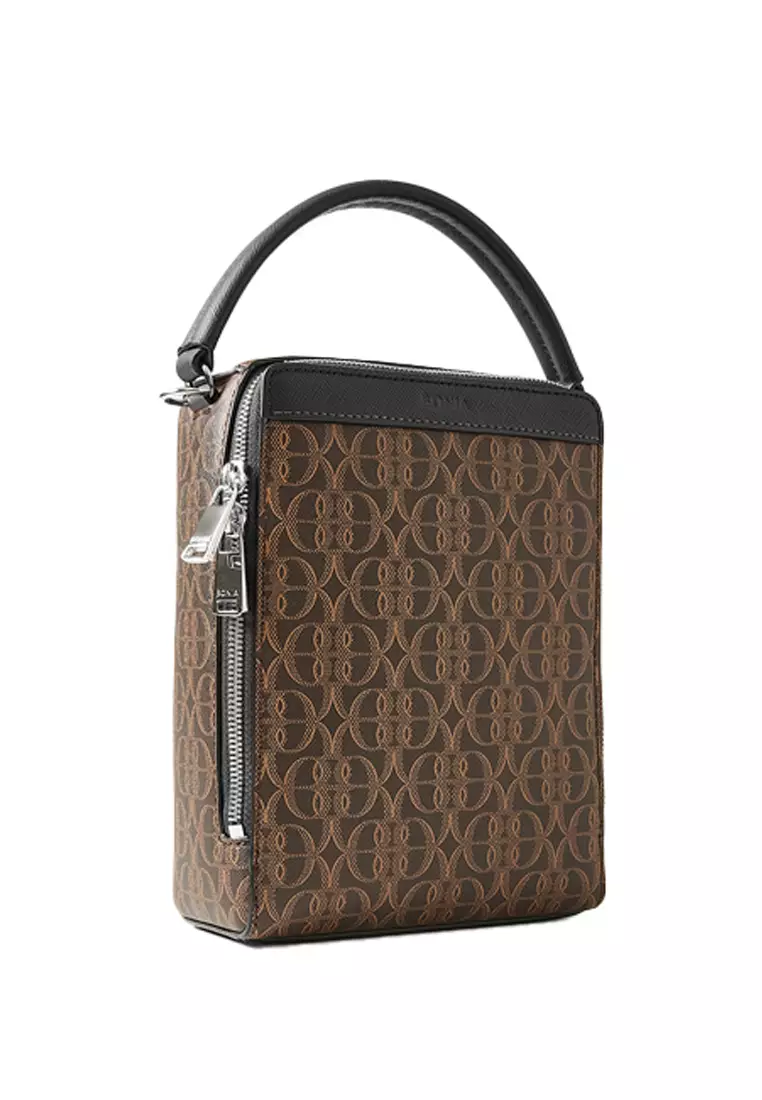 Buy BONIA Bonia Men La Luna Monogram Messenger Bag 2025 Online | ZALORA