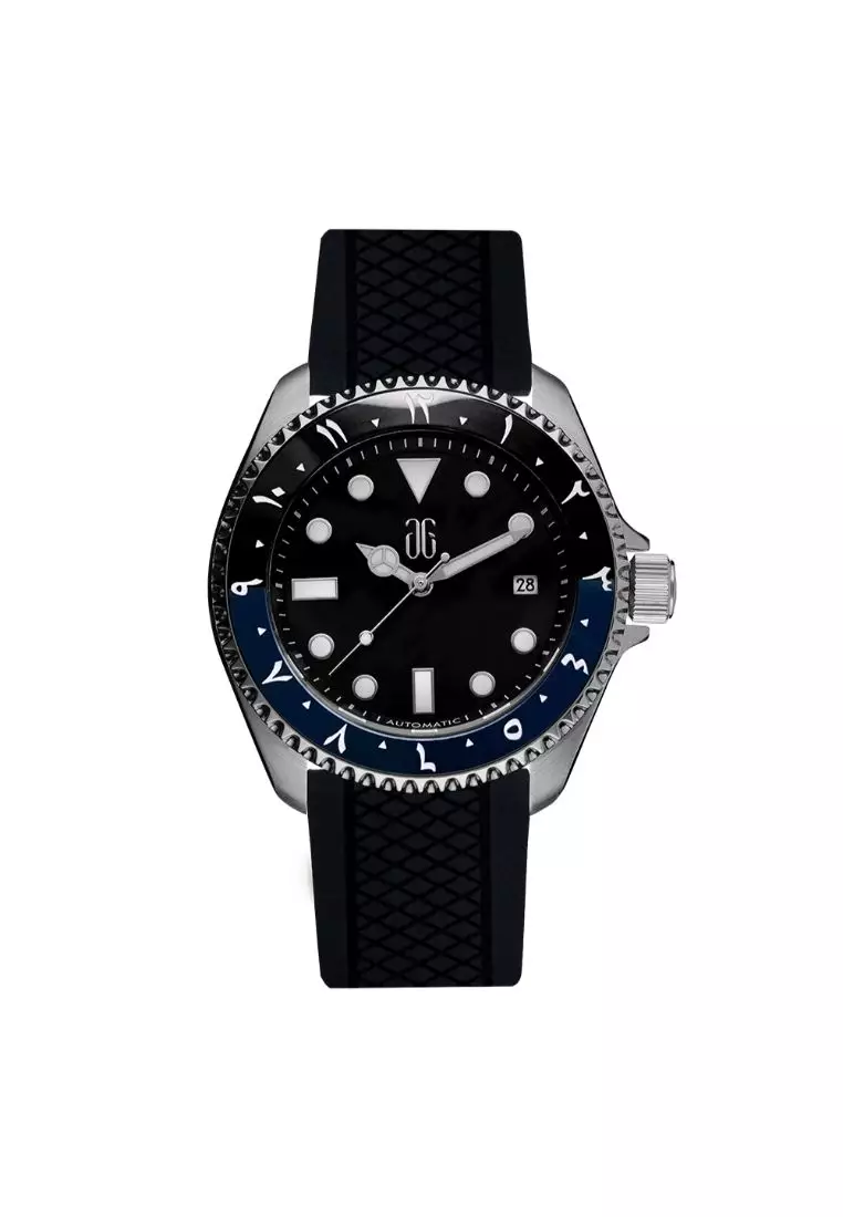 網上選購 Aries Gold AG Collective 阿拉伯暗夜 G 9040 SBA-BK-M2 男士黑色訂製 Mod 42.5 毫米 ...