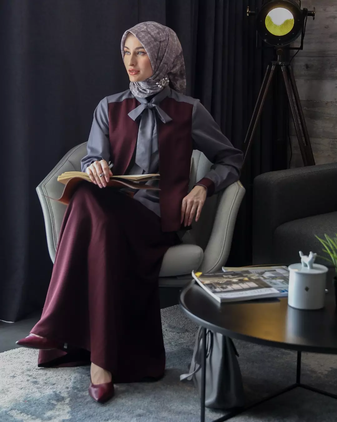 Jual Nina Nugroho (One Set) 2in1 Tie Saddle Scarpa Flow Midi Original ...