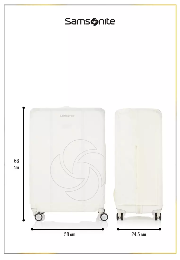 Jual Samsonite Samsonite Travel Essentials Luggage Cover XL - Cream ...