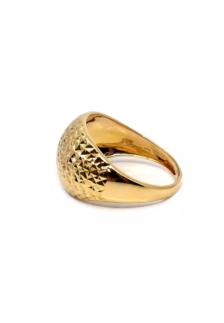 Buy CEBUANA LHUILLIER JEWELRY 18K Italian Made Yellow Gold Lady Ring ...