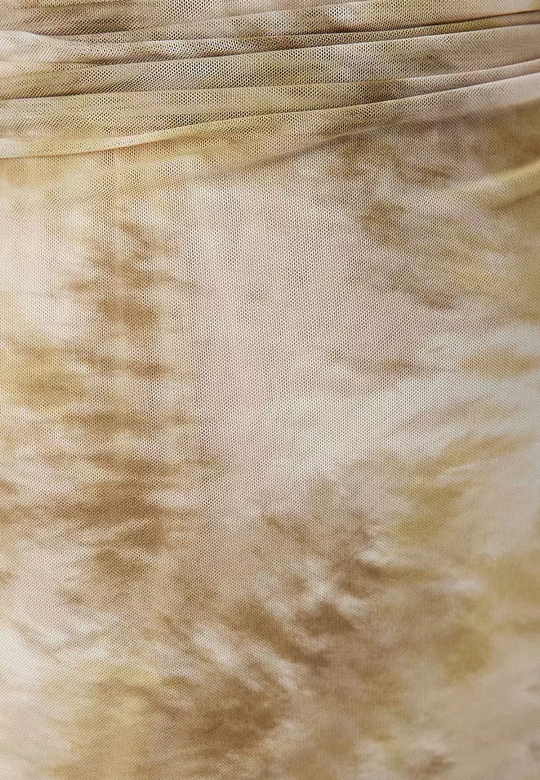 Buy KOTON Ruched Slit Midi Dress 2026 Online | ZALORA Philippines