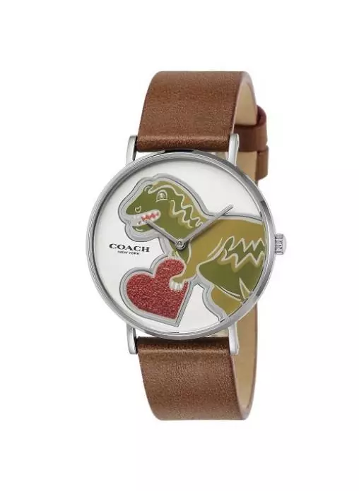 Jual COACH Limited Edition Coach Perry Rexy Dial Leather Strap Watch ...