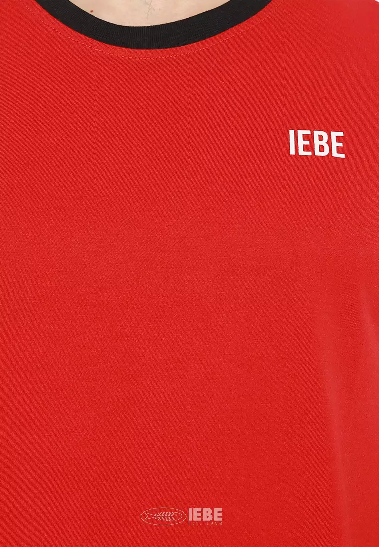 Jual IEBE Kaos Lengan Pendek Casual IEBE L1BI2040 Original 2024 ...