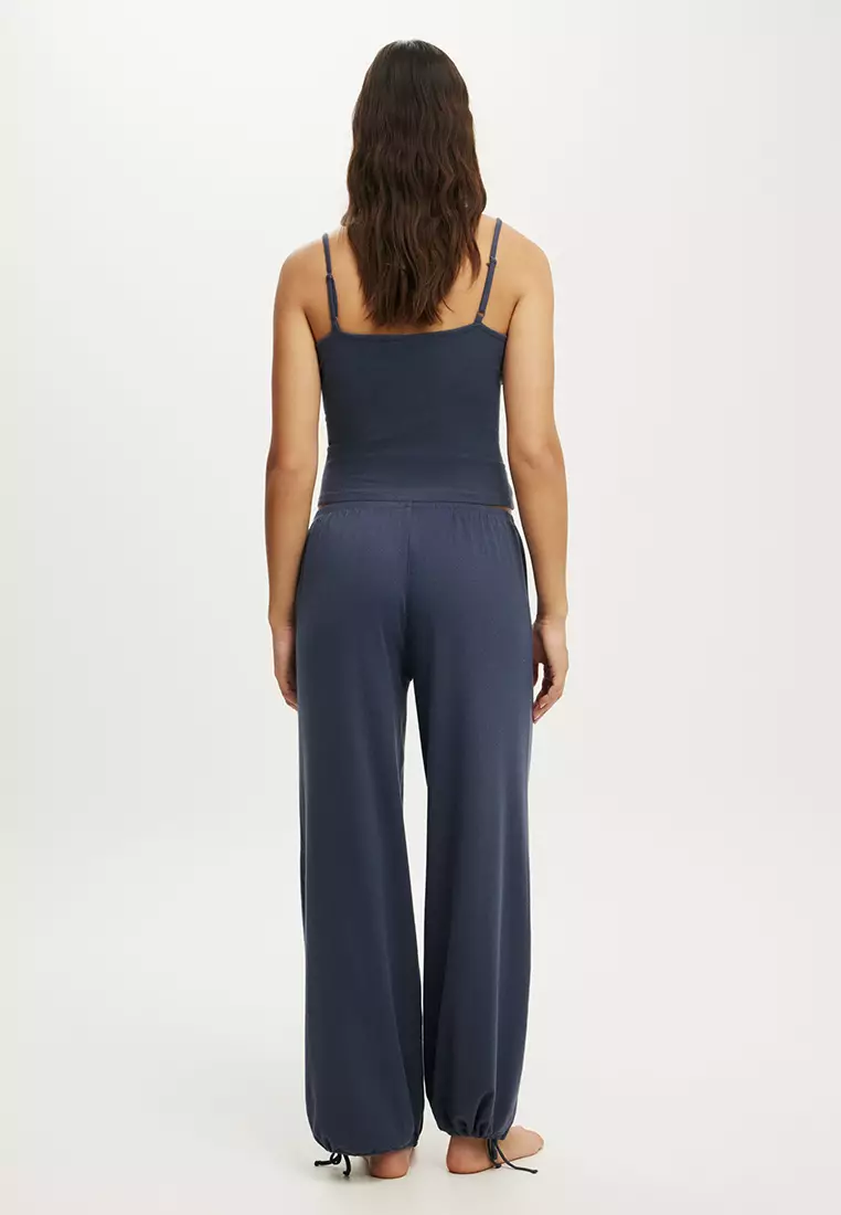 Buy Cotton On Body Dreamy Soft Pointelle Wide Leg Pants 2026 Online ...