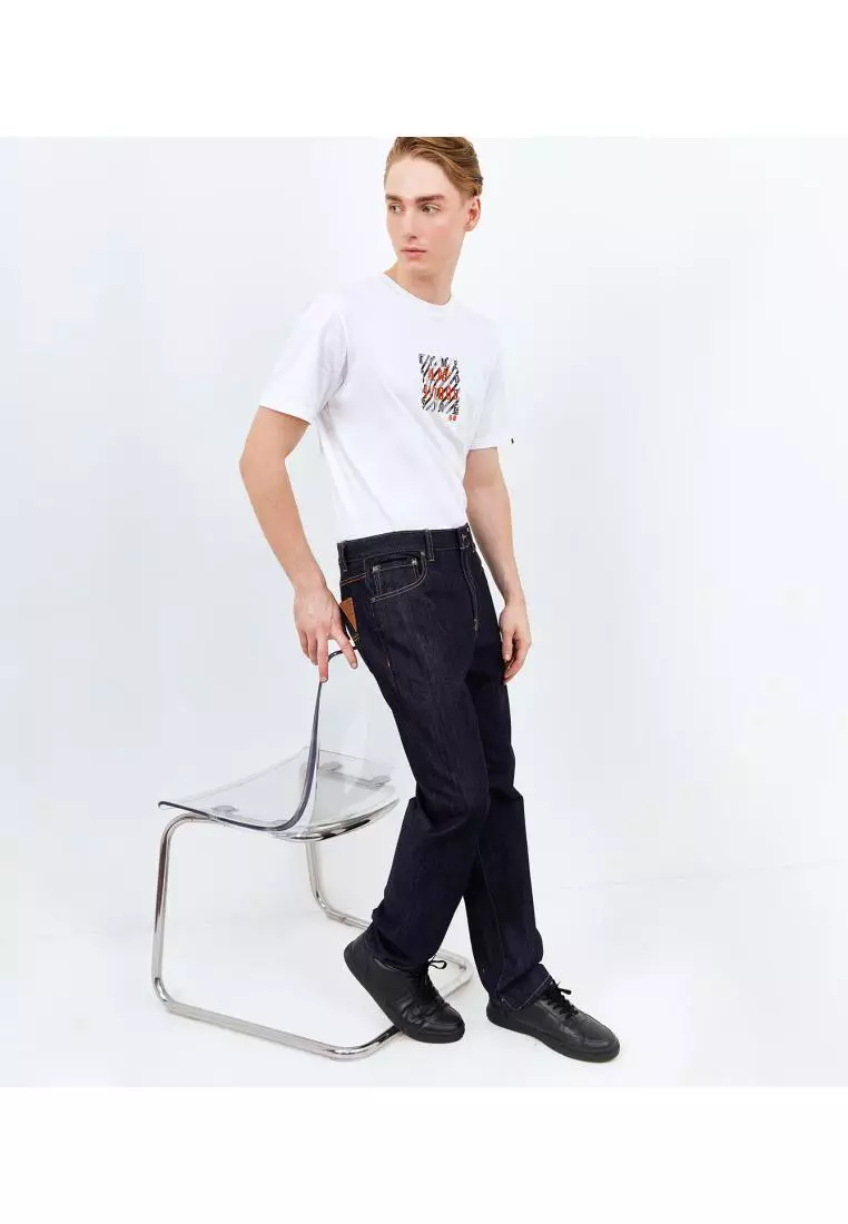 Jual Emba Jeans EMBA DENIM - BS08.2 Celana Denim Pria Regular Fit Non ...