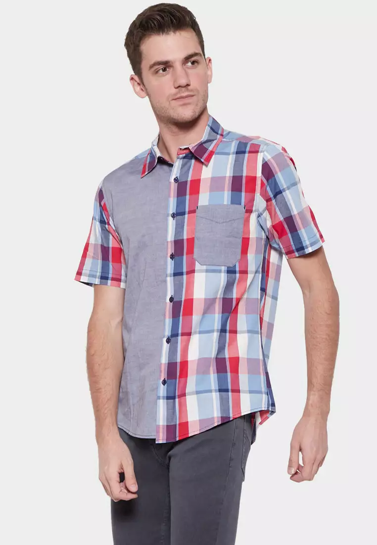 Jual NEXT GEN NEXT GEN Short Sleeve Check Shirt 8041 Original 2024 ...