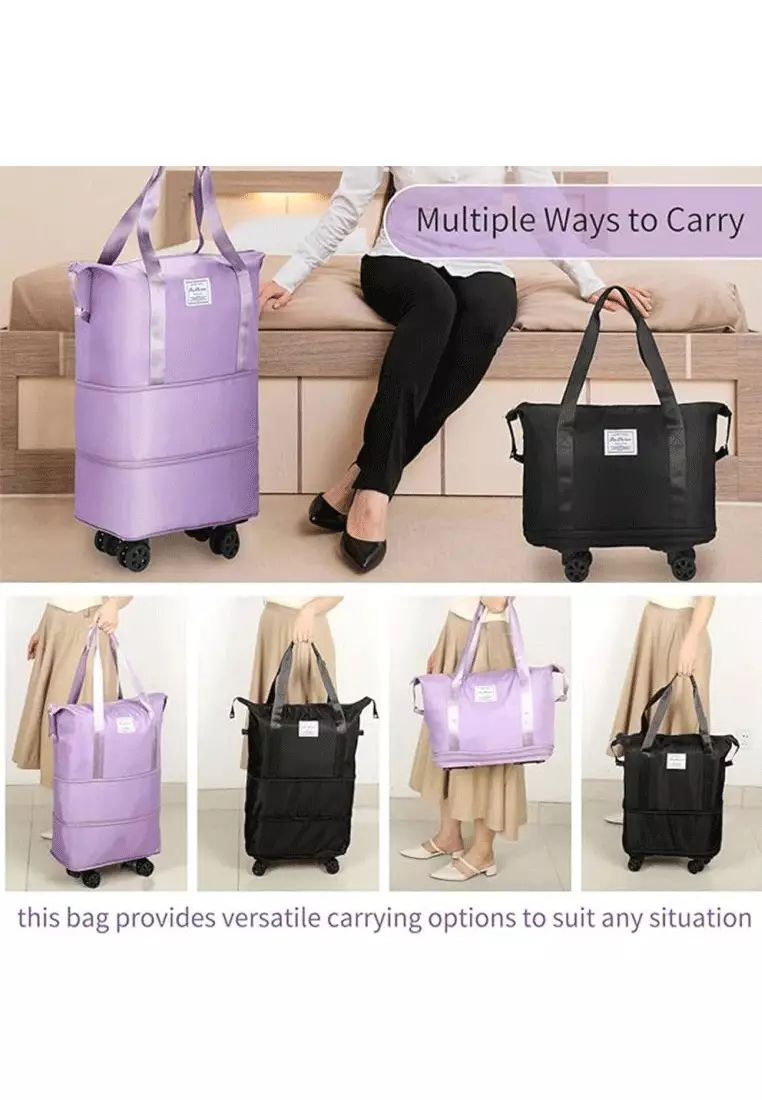 Buy Latest Gadget Expandable Shoulder Bag With Detachable Wheels ...