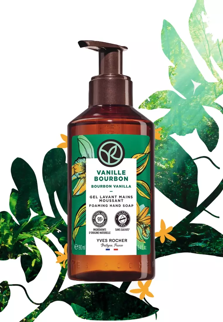 Buy Yves Rocher Bourbon Vanilla Liquid Hand Soap - 190ml Natural ...