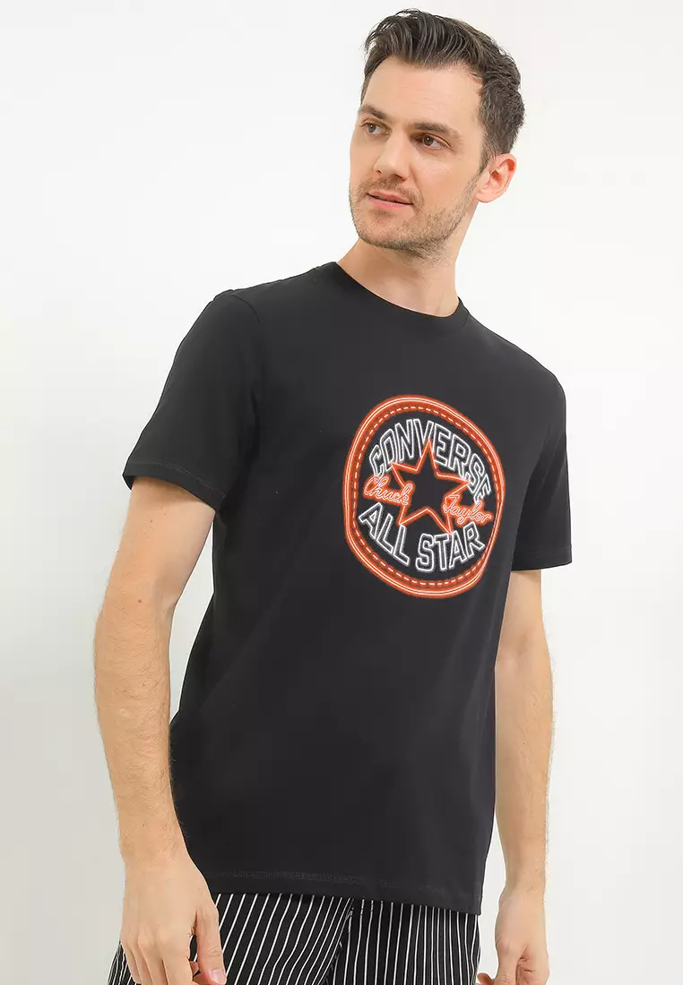 Jual Converse Neon Sign Chuck Patch Tee Original 2025 | ZALORA Indonesia