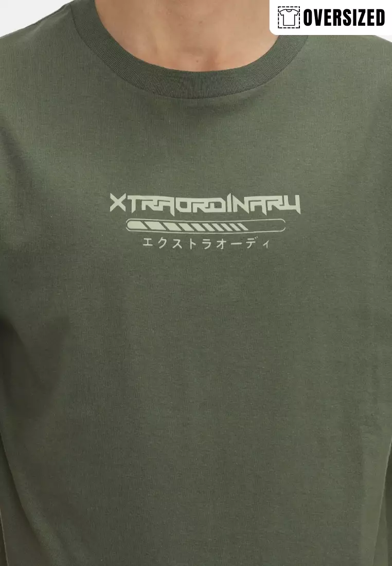 Jual Xtraordinary (XO) XTRAORDINARY (XO) T-Shirt Cotton Oversized Pria 2079240101 Original 2025 ...