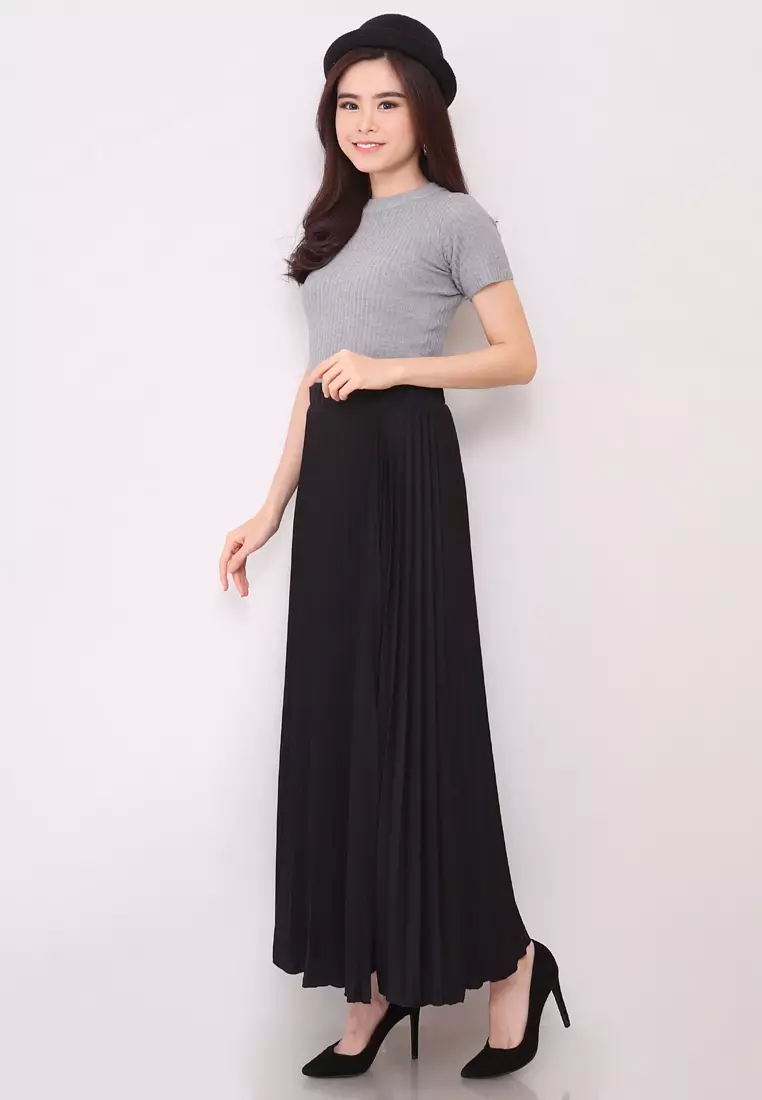 Jual Eve Maternity Camilla Rok Panjang Long Skirt Plisket Original 2024 | ZALORA Indonesia