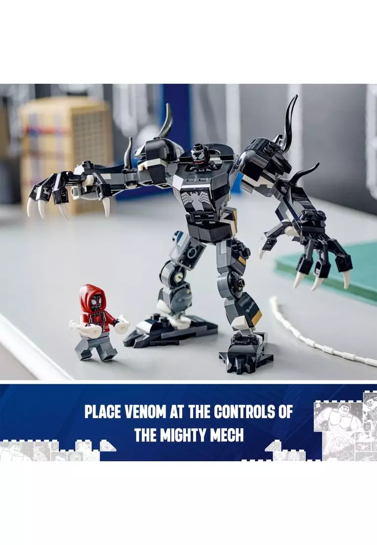Buy LEGO® LEGO® Super Heroes 76276 Venom Mech Armour vs. Miles Morales ...