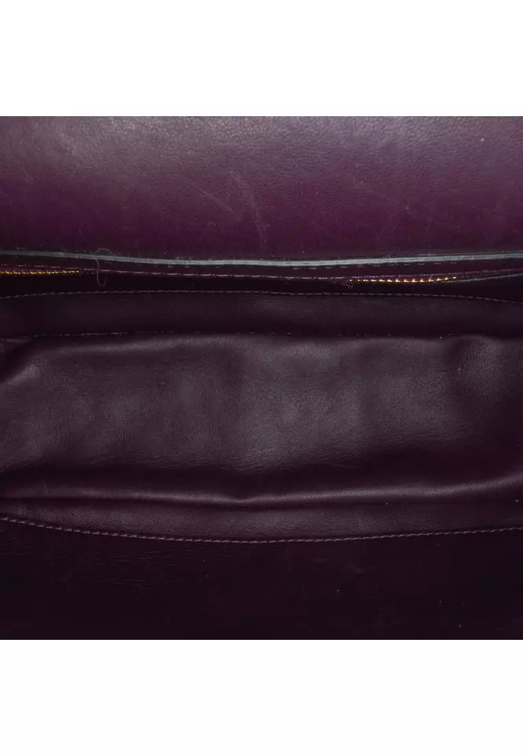 Buy Valentino Pre-Loved Valentino Large Knit Roman Stud Satchel Online ...