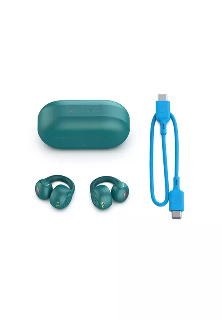 Buy JLab JLab Flex Open Clip On Earbuds Teal 2025 Online | ZALORA