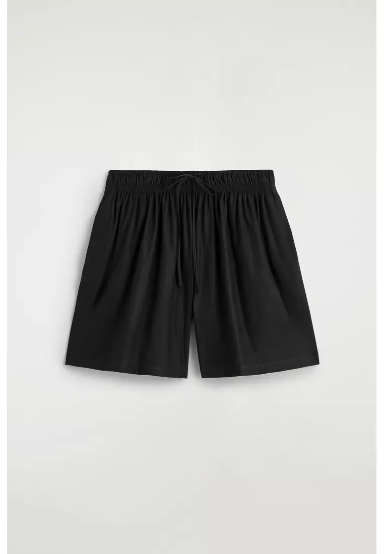 Buy COS RUCHED-WAIST SHORTS 2026 Online | ZALORA