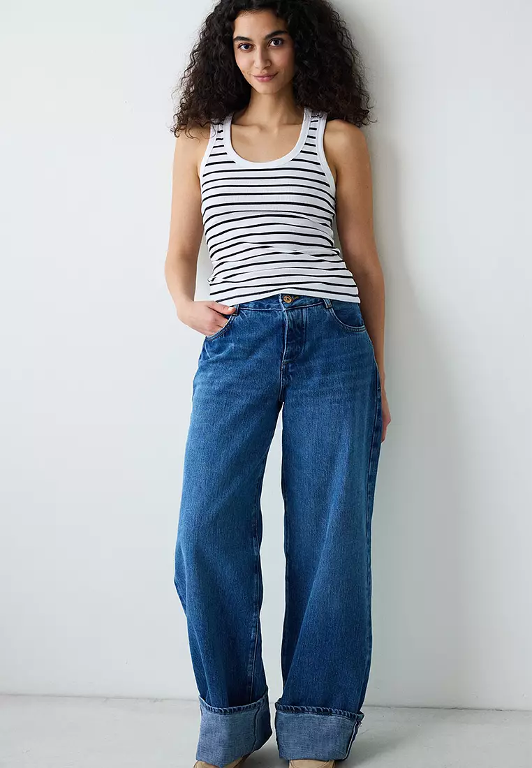 Jual Penti Basic Stripe Optic Top Original 2025 | ZALORA Indonesia