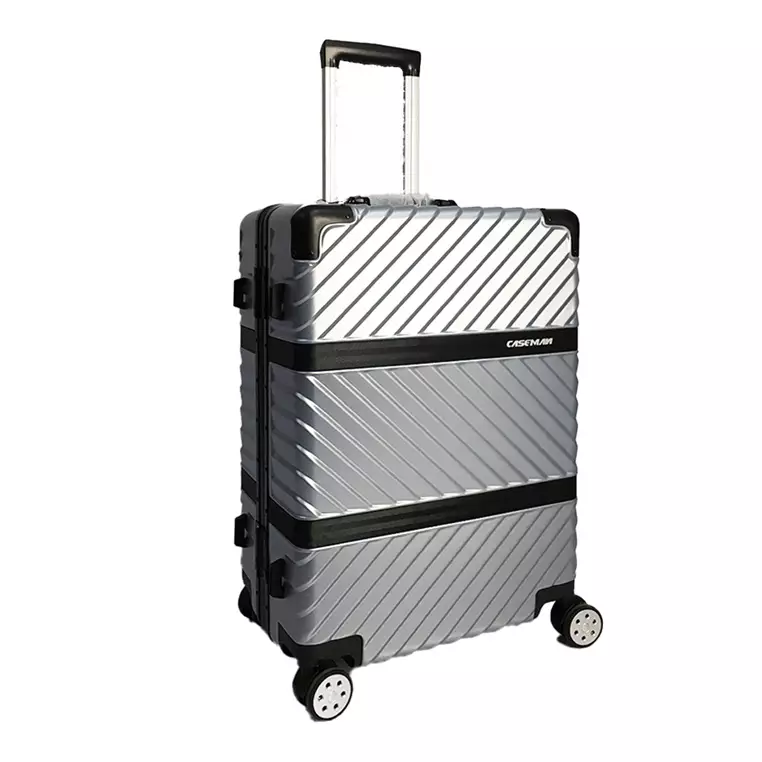 Buy Poly-Pac Caseman 24" Metallic Style PC Harcase Travel Luggage w TSA ...