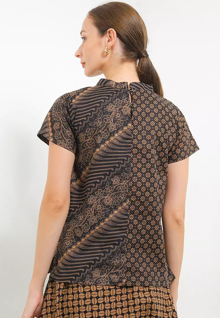 Jual Batik First Blouse Kupnat Turtle Cap-Slv Cut&Sew Original 2024 ...