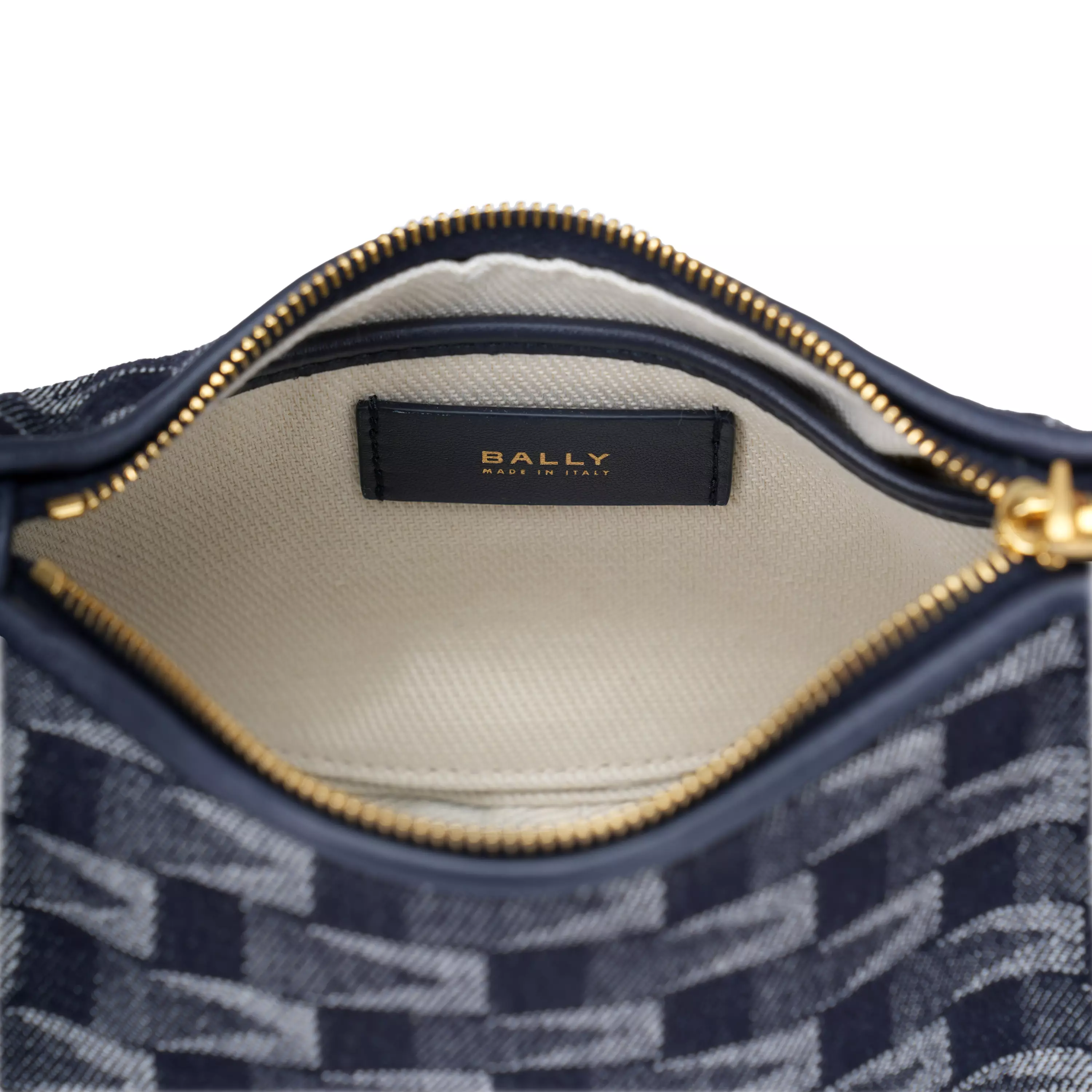 Jual BALLY Bally Emblem Minimoon - Denim Original 2025 | ZALORA Indonesia